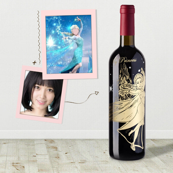 公主人像cos雕刻 ｜Cos Princess Engraving Gift | Personalized Gifts | DYOW